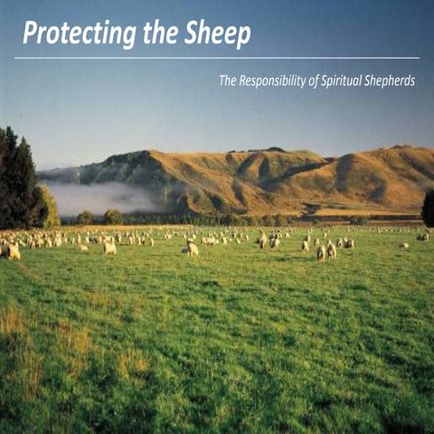 The Protection of Shepherds | PPTX