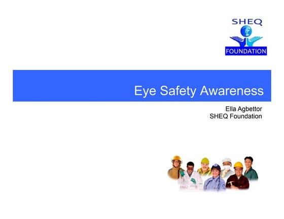 Eye safety presentation | PPT