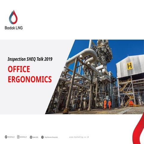 SHEQ Talks Office Ergonomics.pptx for office health talks | PPTX