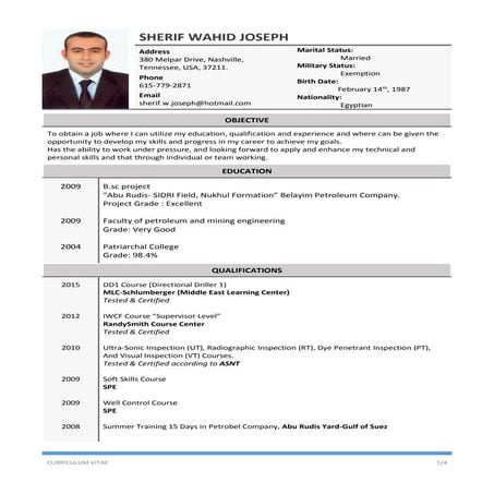 CURRICULUM VITAE UPDATE OM | DOC