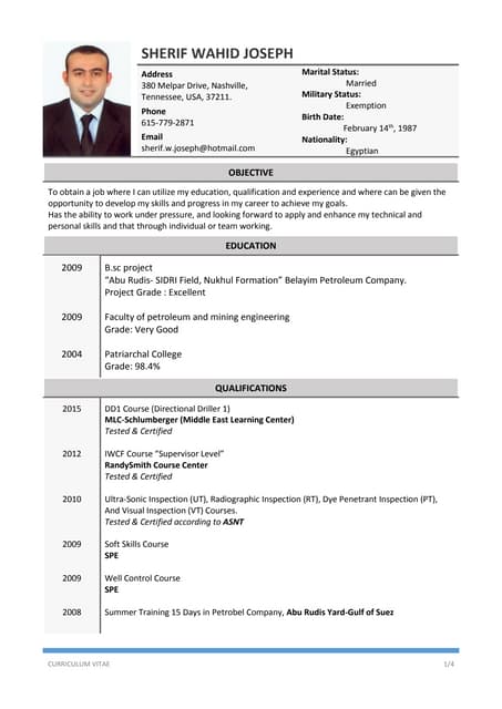 Sherif Joseph presentations