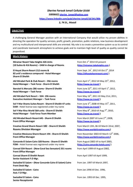 Curriculum Vitae - Ashraf | PDF