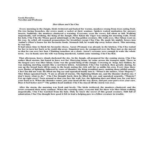 Story on the Courage of a Brave Boy.pdf file | PDF