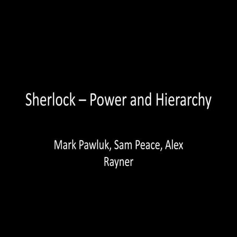 Sherlock Notes | DOCX