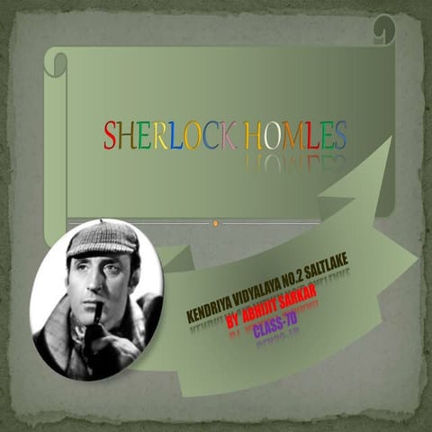 Sherlock holmes | PPTX