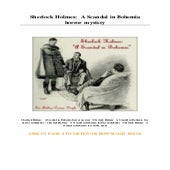 Sherlock Holmes: A Scandal in Bohemia horror mystery