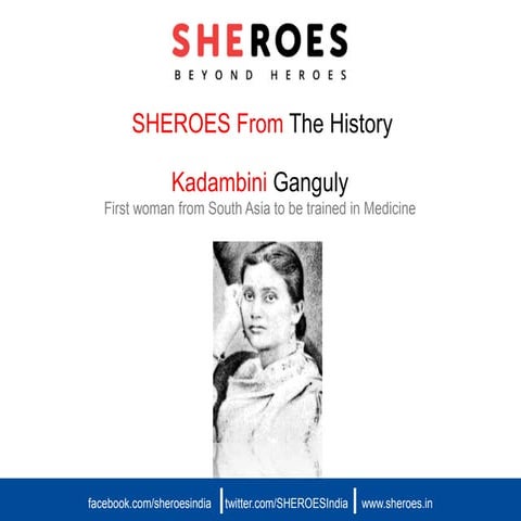 SHEROES From Indian History | PPTX
