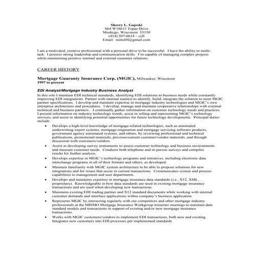 Sherrygajeski resume 2016_edi | DOC