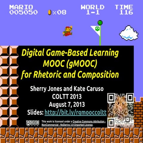 Digital Game-Based Learning MOOC (gMOOC) for Rhetoric and Composition | PDF | Educational Video ...