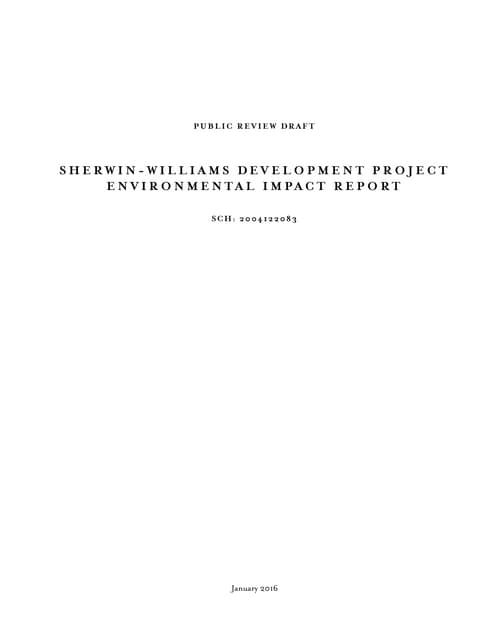 Sherwin Williams Presentation | PPTX