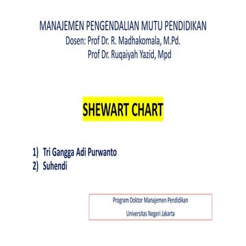 SHEWART CHART QUALITY ASSURANCE. PPT.pptx