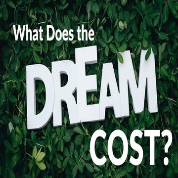 The True Cost of Your Dreams: Are You Financially Prepared for Life’s ...