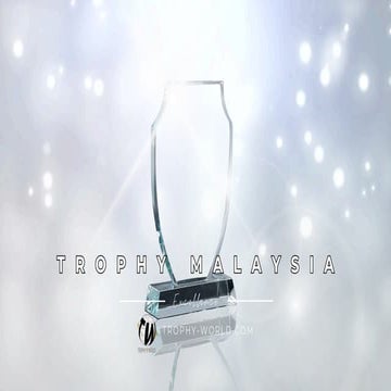 Shield Crystal Plaques at Trophy-World Malaysia | Custom Trophies ...
