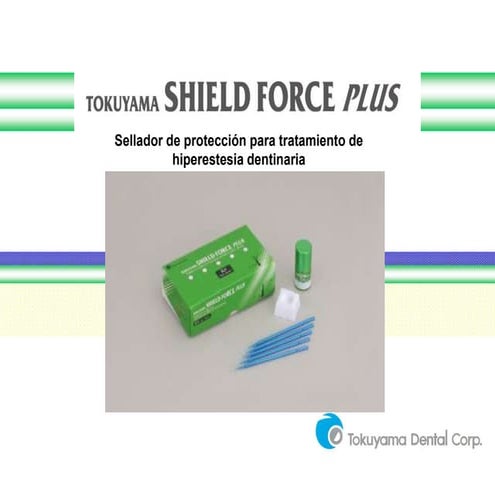 Shield Force PPt para eliminar la sensibilidad dental | PDF