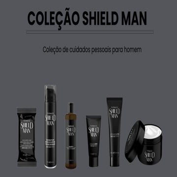Linha Shield Man Farmasi - Principais Produtos | PDF