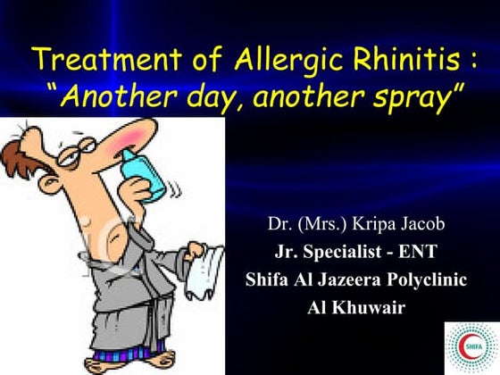 4 Allergic Rhinitis & URTI Allergic rhinitis – definition Burden and ...