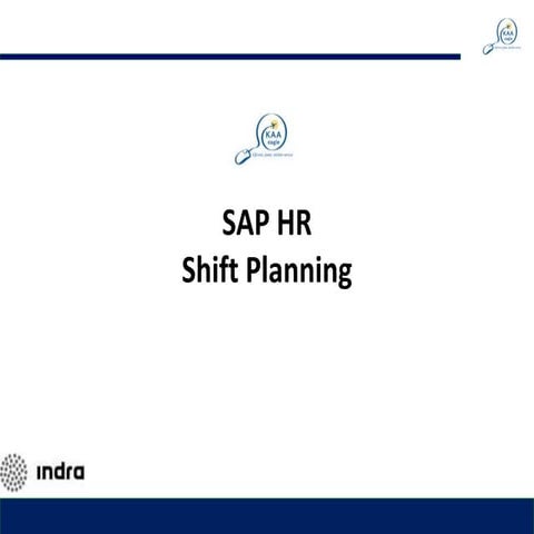 Shift planning workshop | PPT