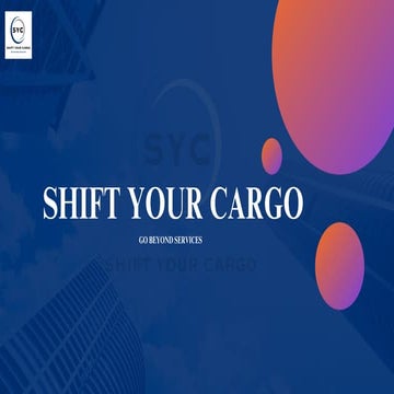 SHIFT YOUR CARGO | PDF