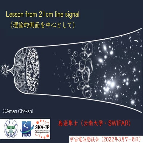 Lesson from 21cm line signal | PDF