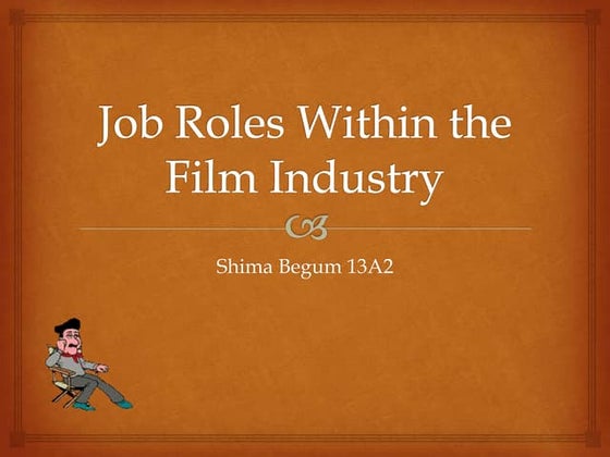 Short Film Crew Roles in Film Production | PPT