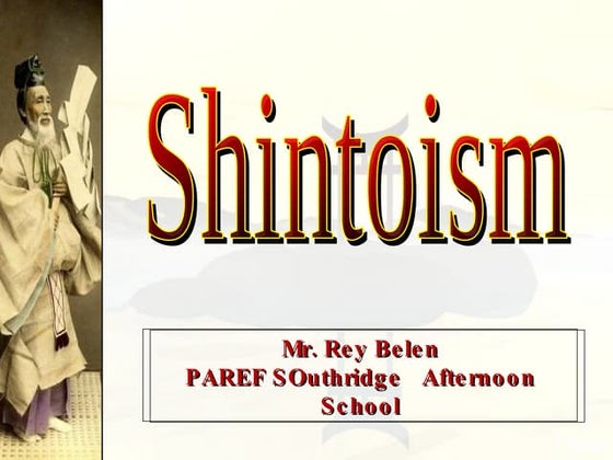 Shintoism | PPT
