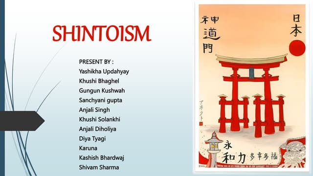 Shintoism | PPTX
