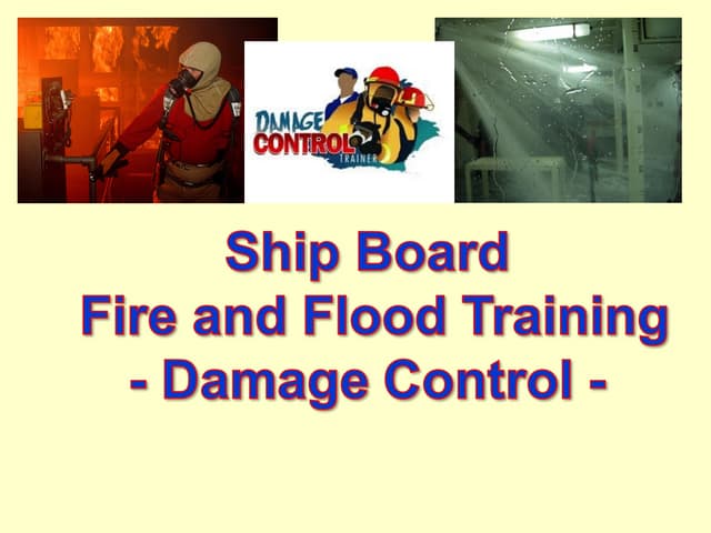 Fire Fighting system on ship | PPTX