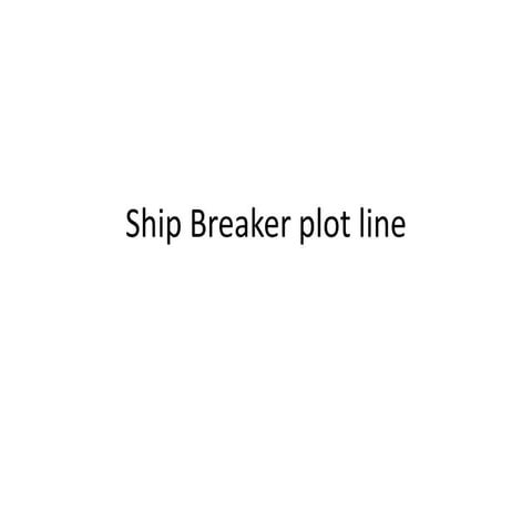 Ship breaker literary concept | PPTX | Fiction | Books and Literature