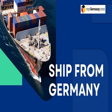 Ship Goods from Germany with myGermany.com