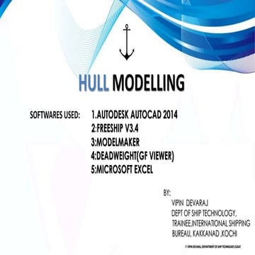 Ship Hull Modelling Pptx