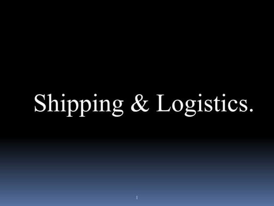 Eod enterprise operation dept process flow PEZA | PPTX | Logistics ...