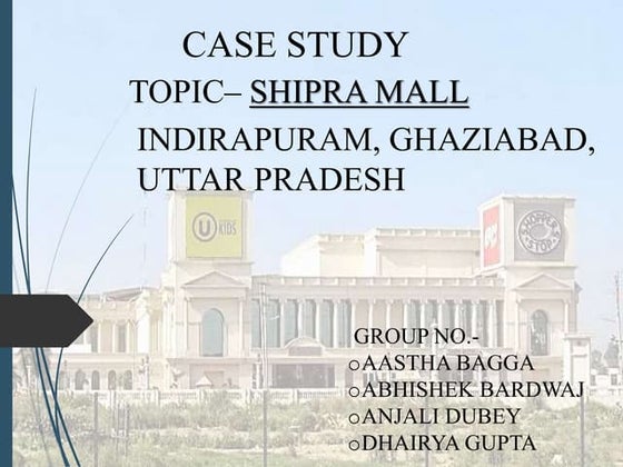 dlf-mall-of-india-case-study.pdf | Malls & Shopping Centers | Attractions