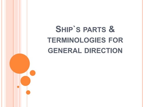 Positions and Directions in the Ship | PPT