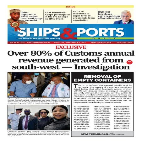 Ships & Ports Daily Newspaper | PDF