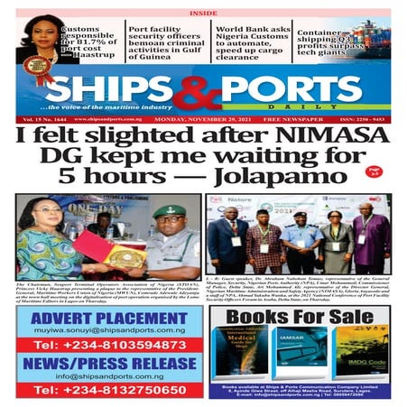 Ships & Ports Daily Newspaper | PDF