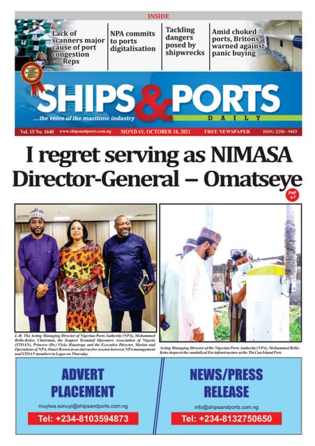 Ship & Ports Newspaper | PDF
