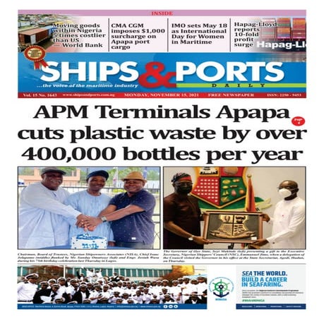 Ships & ports daily news paper | PDF