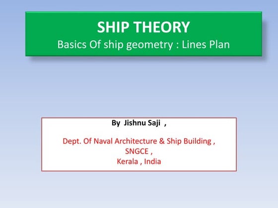 Ship Form Coefficients | PDF | Physics | Science