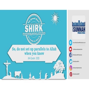 Shirk Explanation with Authentic hadeeth & Quran | PDF | Islam ...