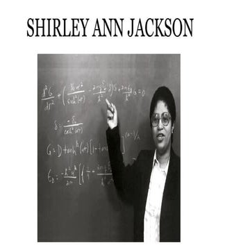 Shirley Ann Jackson | PDF