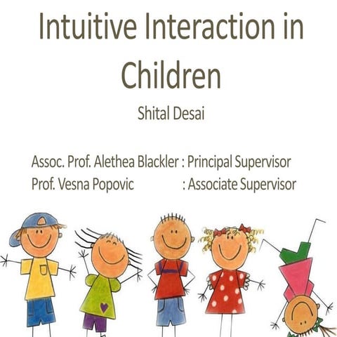 Intuitive Interaction in Children | PPTX