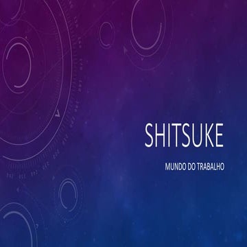 Shitsuke | PPTX