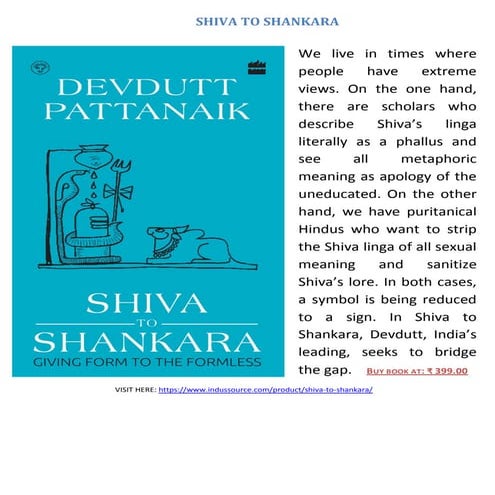 Shiva to shankara | PDF