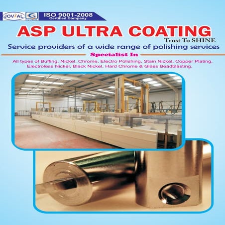 Asp Ultra Coating, Pune, Buffing/Mirror Finishing Services | PDF