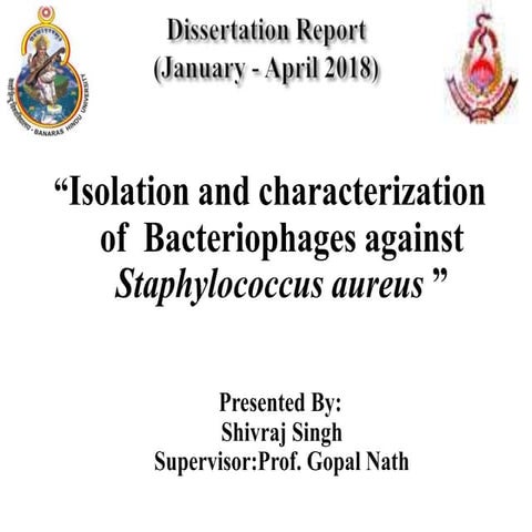 Isolation and characterization of Bacteriophages against Staphylococcus ...