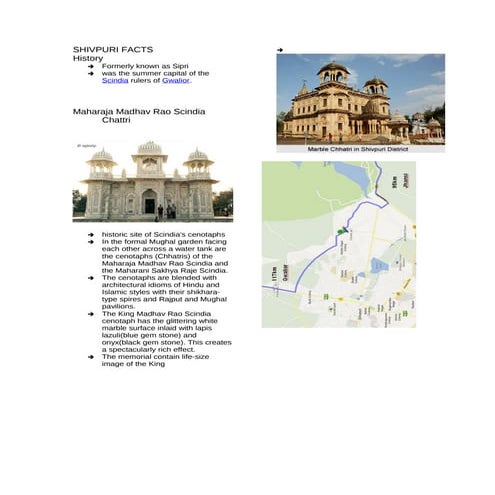 Shivpuri facts | PDF