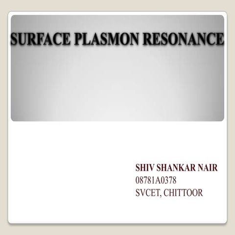 Shiv shankar nair | PPTX