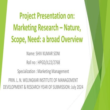 Ppt for MBA marketing management students | PPT