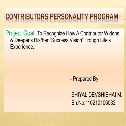 Shiyal devshi 110210106032 | PPT