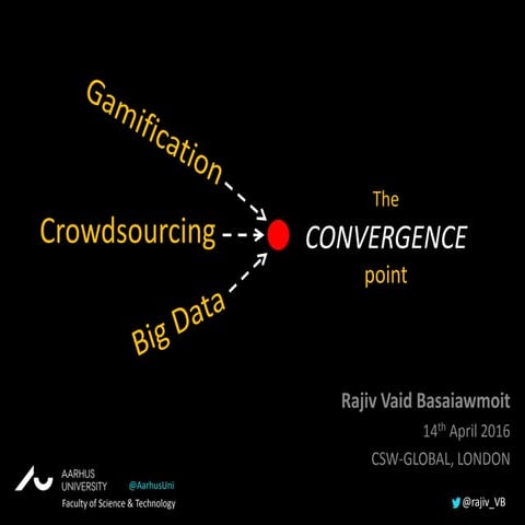 Gamification, Crowdsourcing & Big Data: The Convergence Point – Are We ...